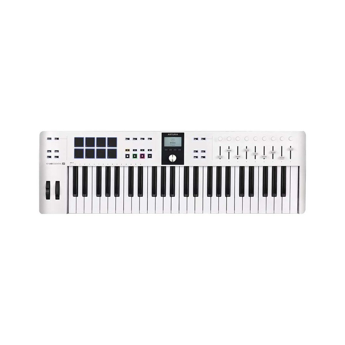 Arturia KeyLab Essential mk3 49-key Keyboard Controller - White - DJ Corner