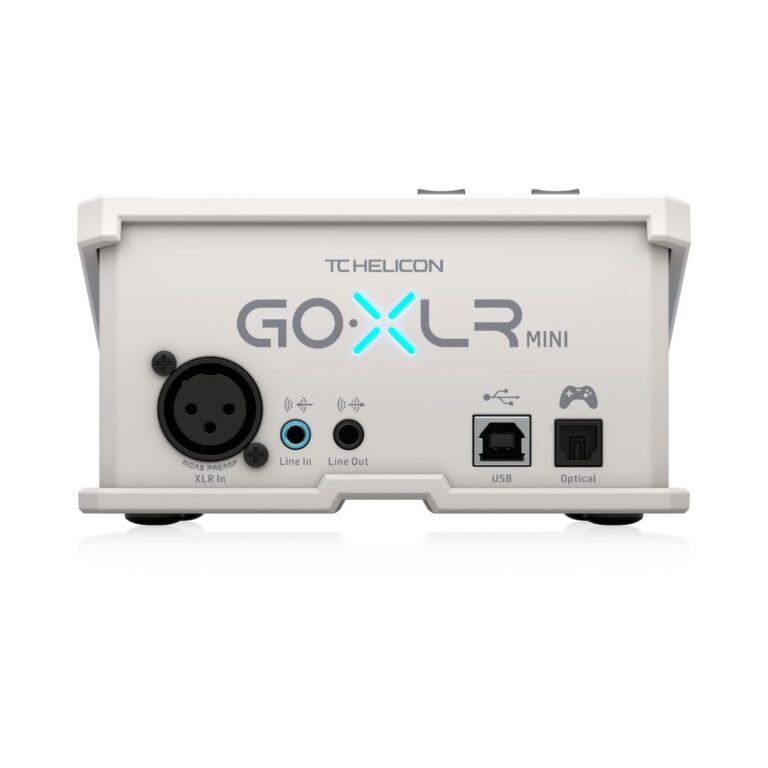 TC Helicon Go XLR Mini USB Streaming Mixer with USB/Audio Interface ...