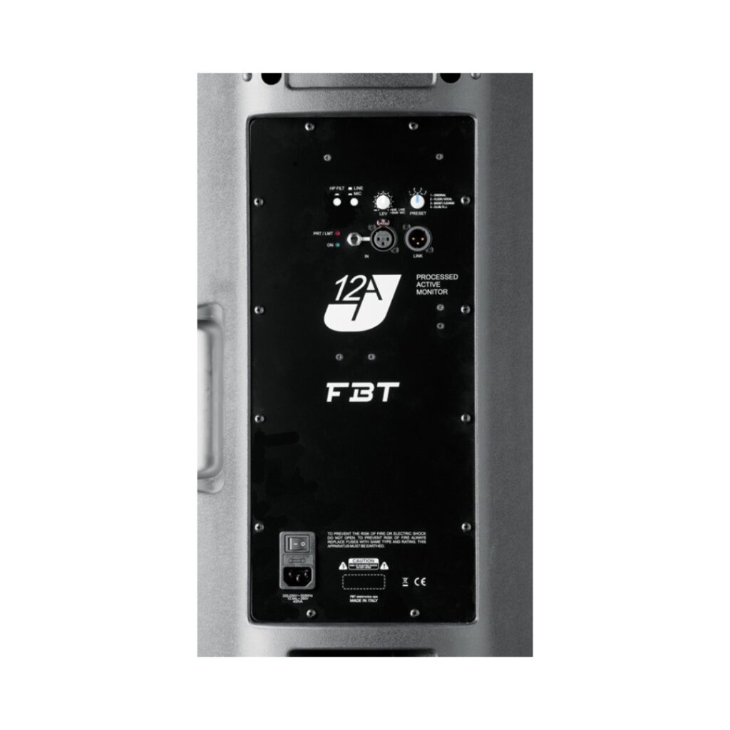 FBT J 12A 350W +100W RMS Powered DJ Speaker - DJ Corner