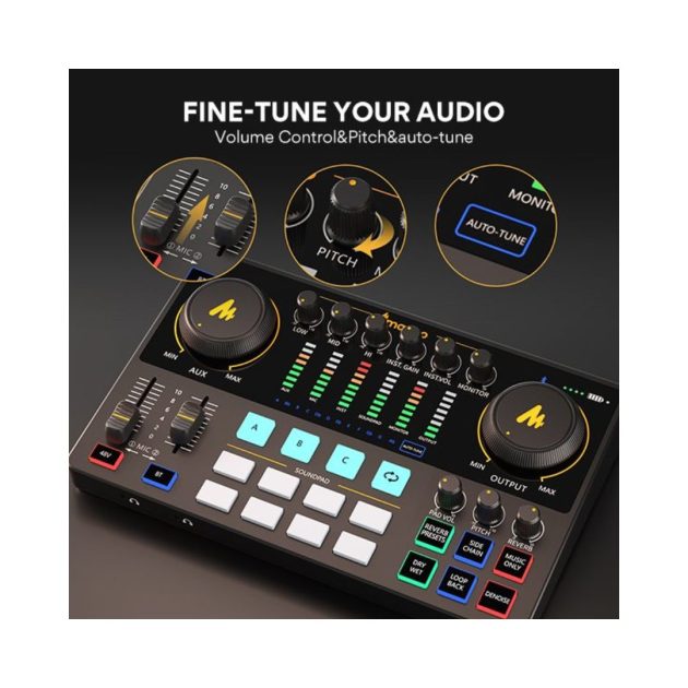 MaonoCaster E2 Gen2 Dual XLR Input Audio Interface - DJ Corner
