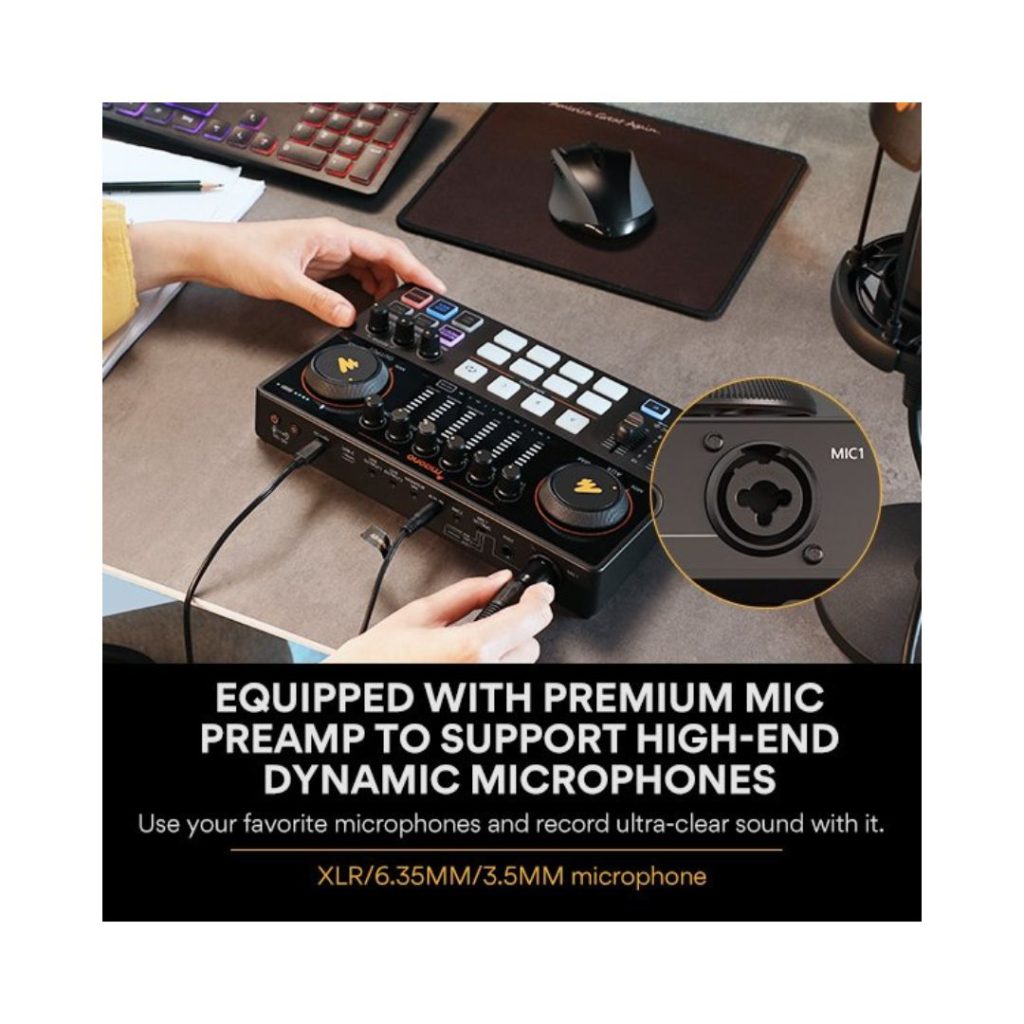 MaonoCaster E2 Gen2 Dual XLR Input Audio Interface - DJ Corner