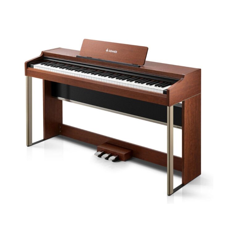 Donner DDP-200 PRO Digital Piano with Touchscreen - Brown - DJ Corner