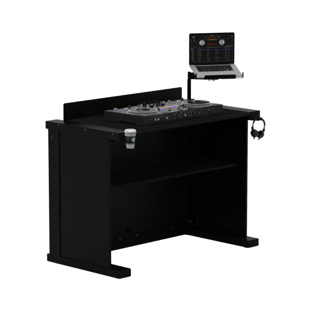 Humpter B3 Quick Folding DJ Table Workstation - Black - DJ Corner